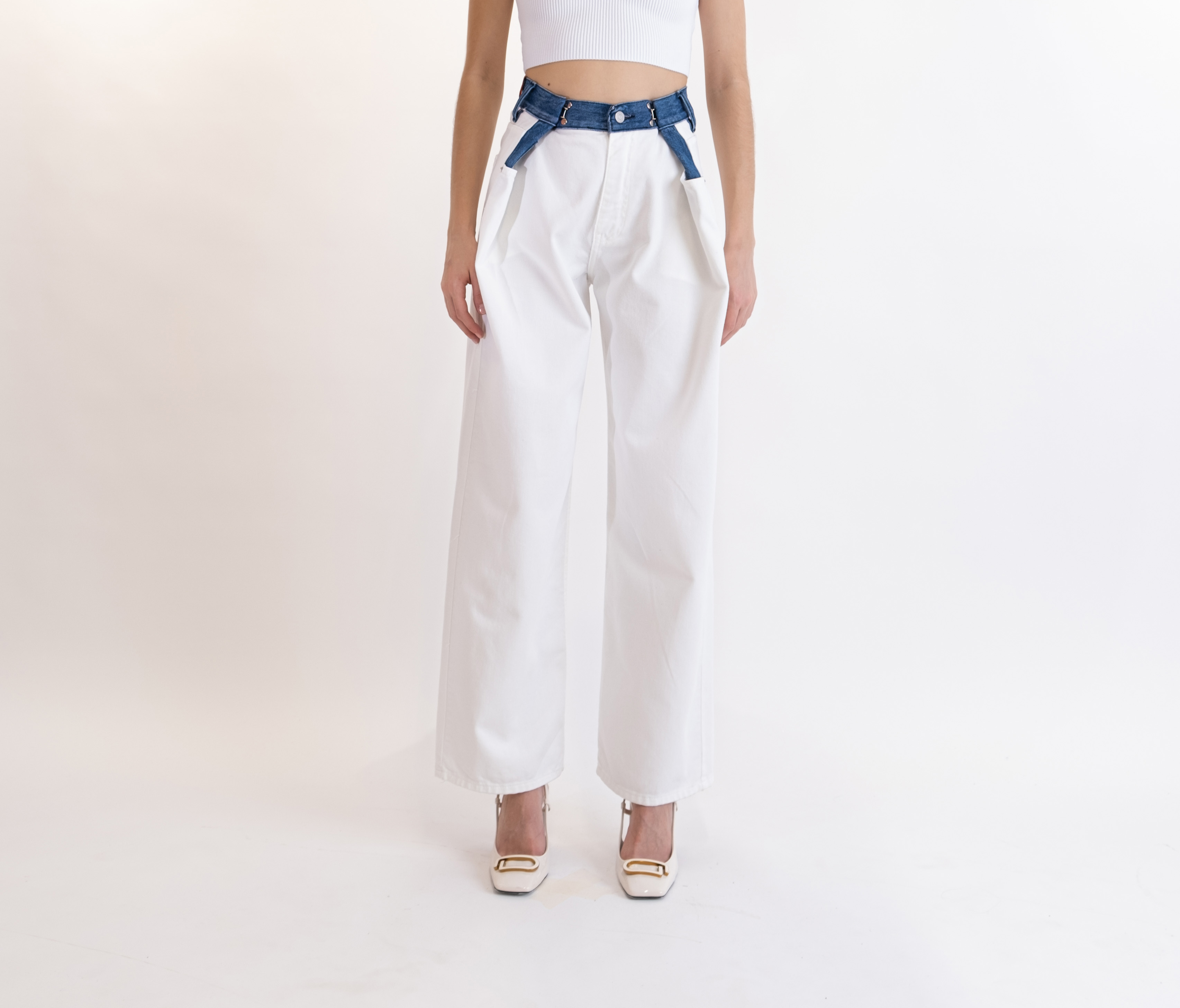 Veronica White Indigo - Salt & Pepper Jeans Co. - COTTONCANDY BOUTIQUE