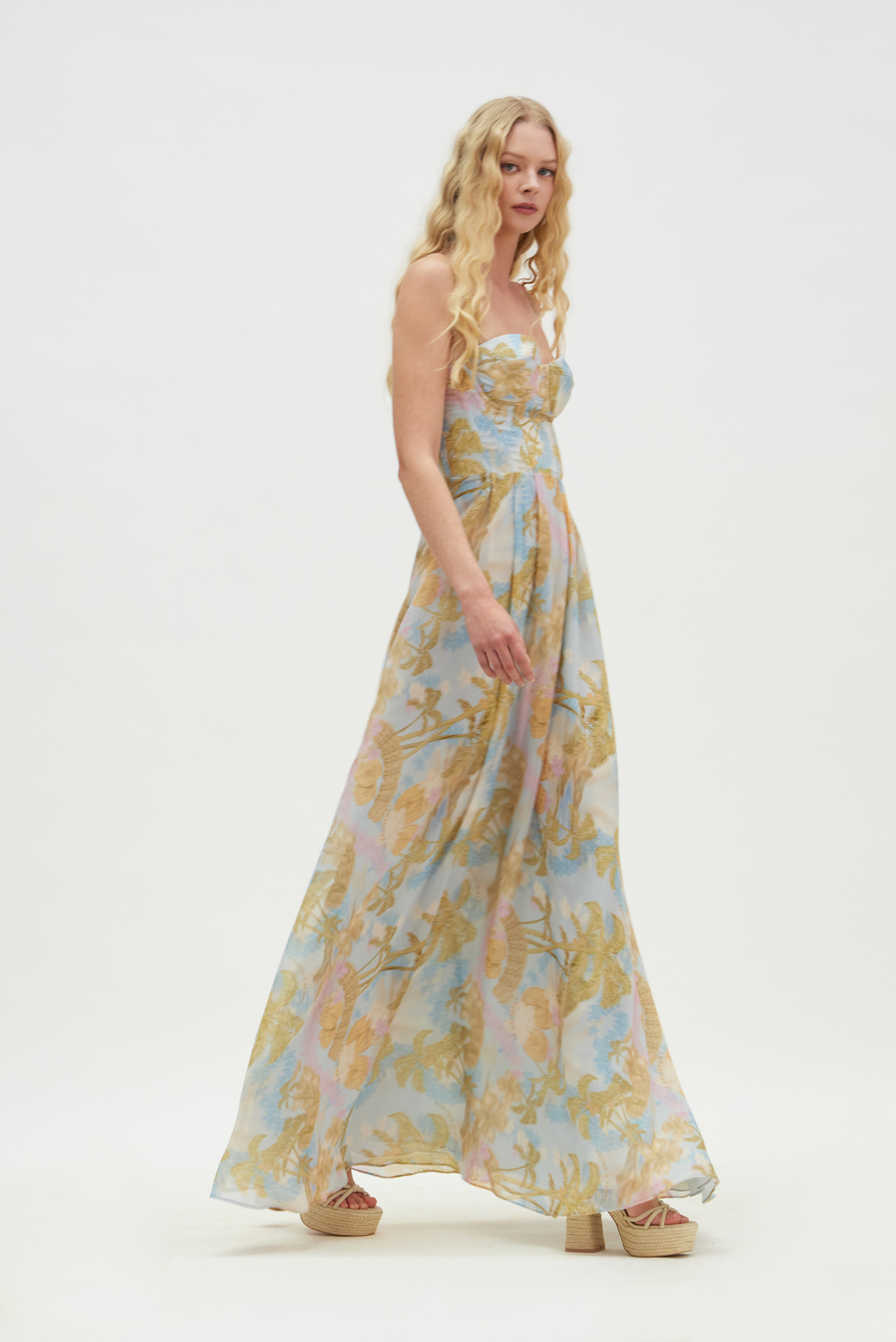 Braxton Dress - Sky Blue Hemithea - COTTONCANDY BOUTIQUE