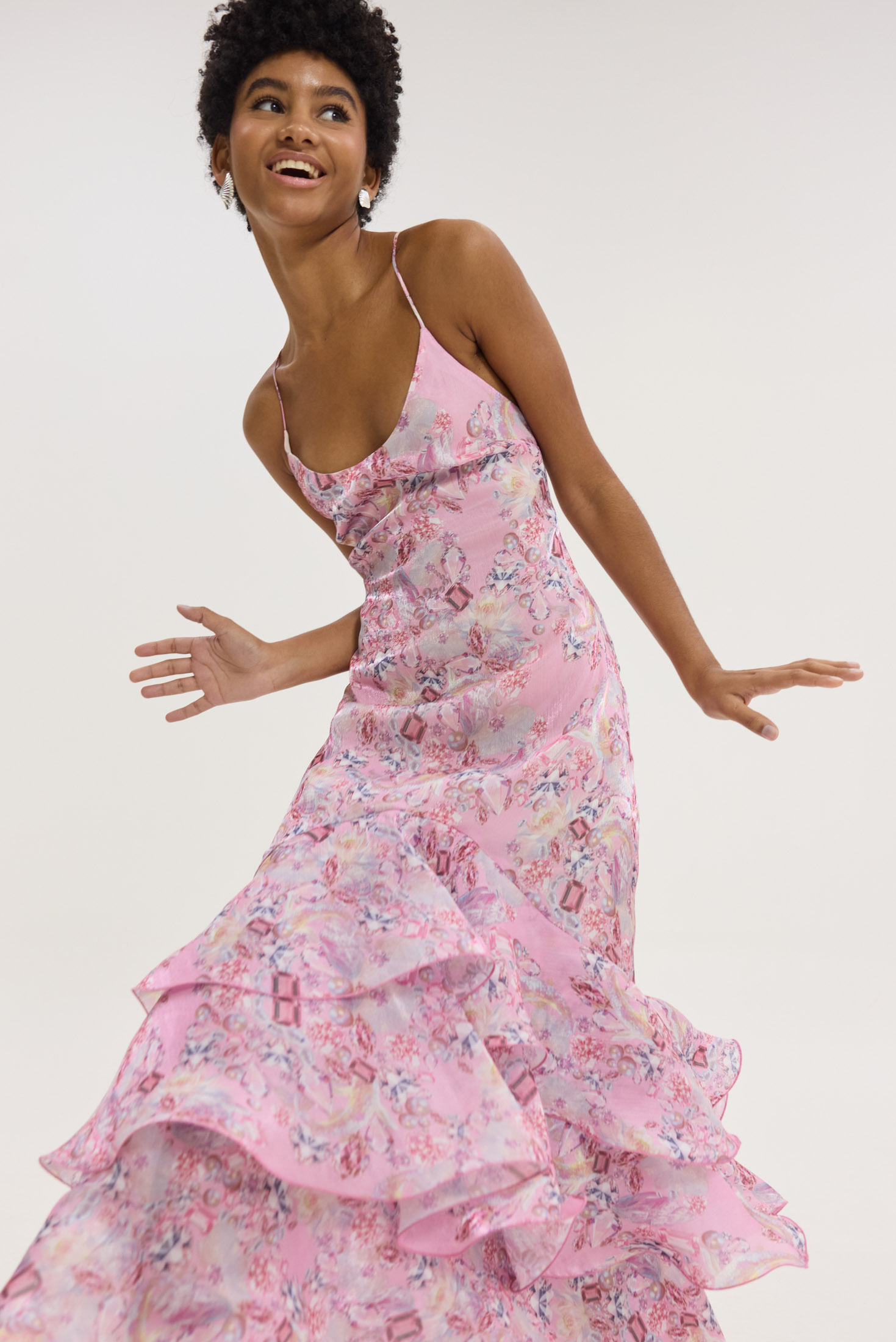 Olsi Dress - Pink Hemithea - COTTONCANDY BOUTIQUE